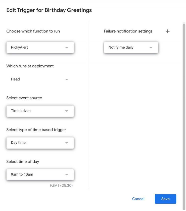 Send WhatsApp SMS Email from Google Sheets for Birthday Greetings ...
