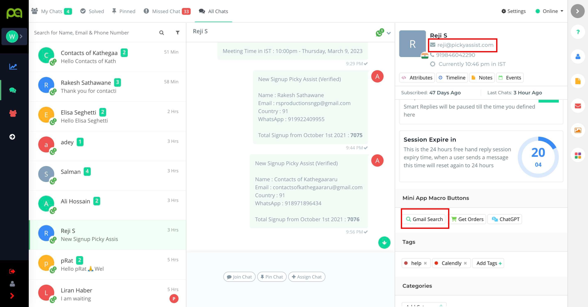 Deep Linking Gmail Search with Picky Assist Mini App - Picky Assist ...