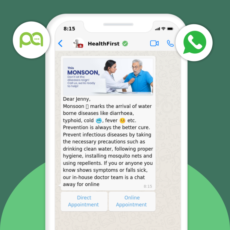 Whatsapp AI Chatbot for Health Industry | Picky Assist