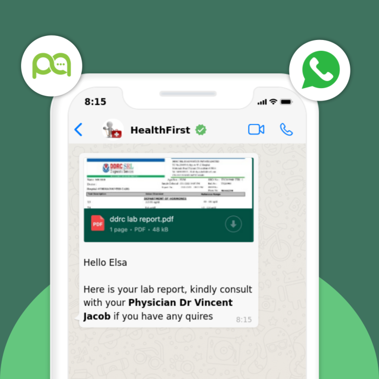 Whatsapp AI Chatbot for Health Industry | Picky Assist