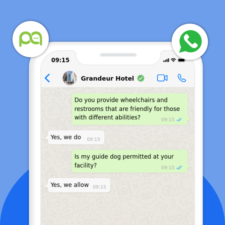Whatsapp AI Chatbot for Hotels | Picky Assist