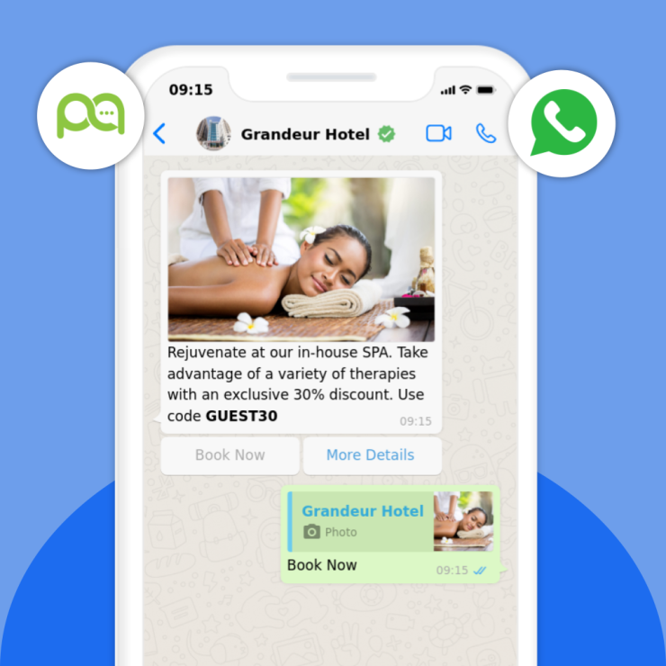 Whatsapp AI Chatbot for Hotels | Picky Assist