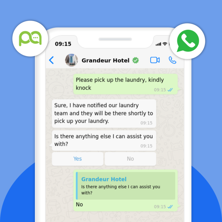 Whatsapp AI Chatbot for Hotels | Picky Assist