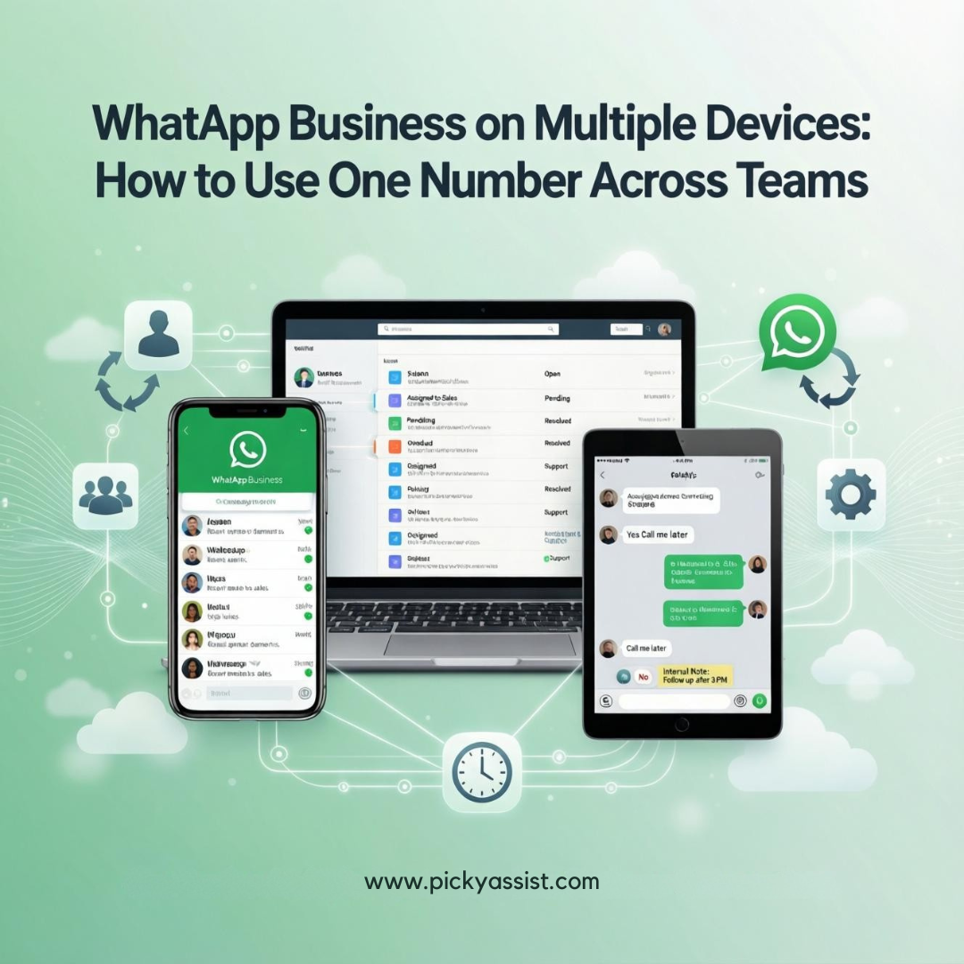 How to Use WhatsApp Business on Multiple Devices | Picky Assist
